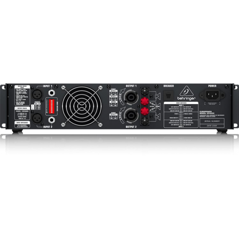 Behringer EP4000 Europower Power Amplifier 4000W - Anthonys Music
