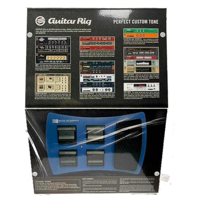 Native Instruments Rig Kontrol 1 footswitch controller for Guitar Rig ...