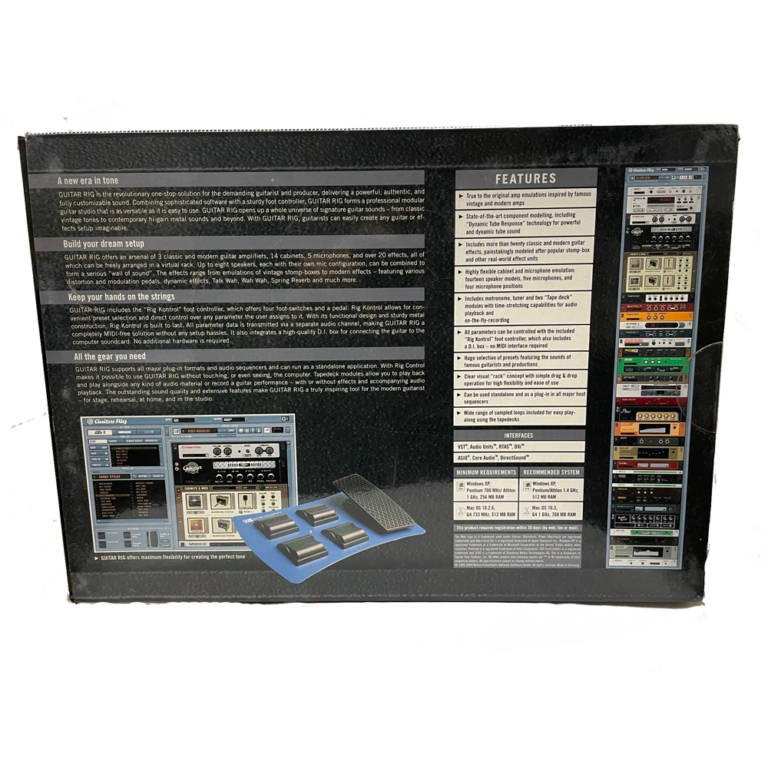 Native Instruments Rig Kontrol 1 footswitch controller for Guitar Rig ...