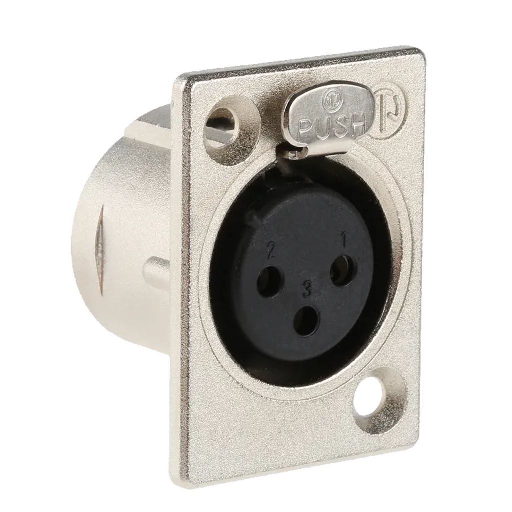 SD17 XLR Female Panel Mount - Anthonys Music