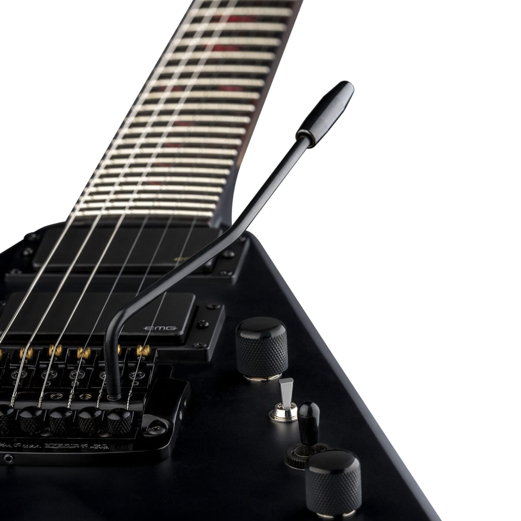 Dean Kerry King V Signature Guitar Black Satin W/Case - Anthonys Music