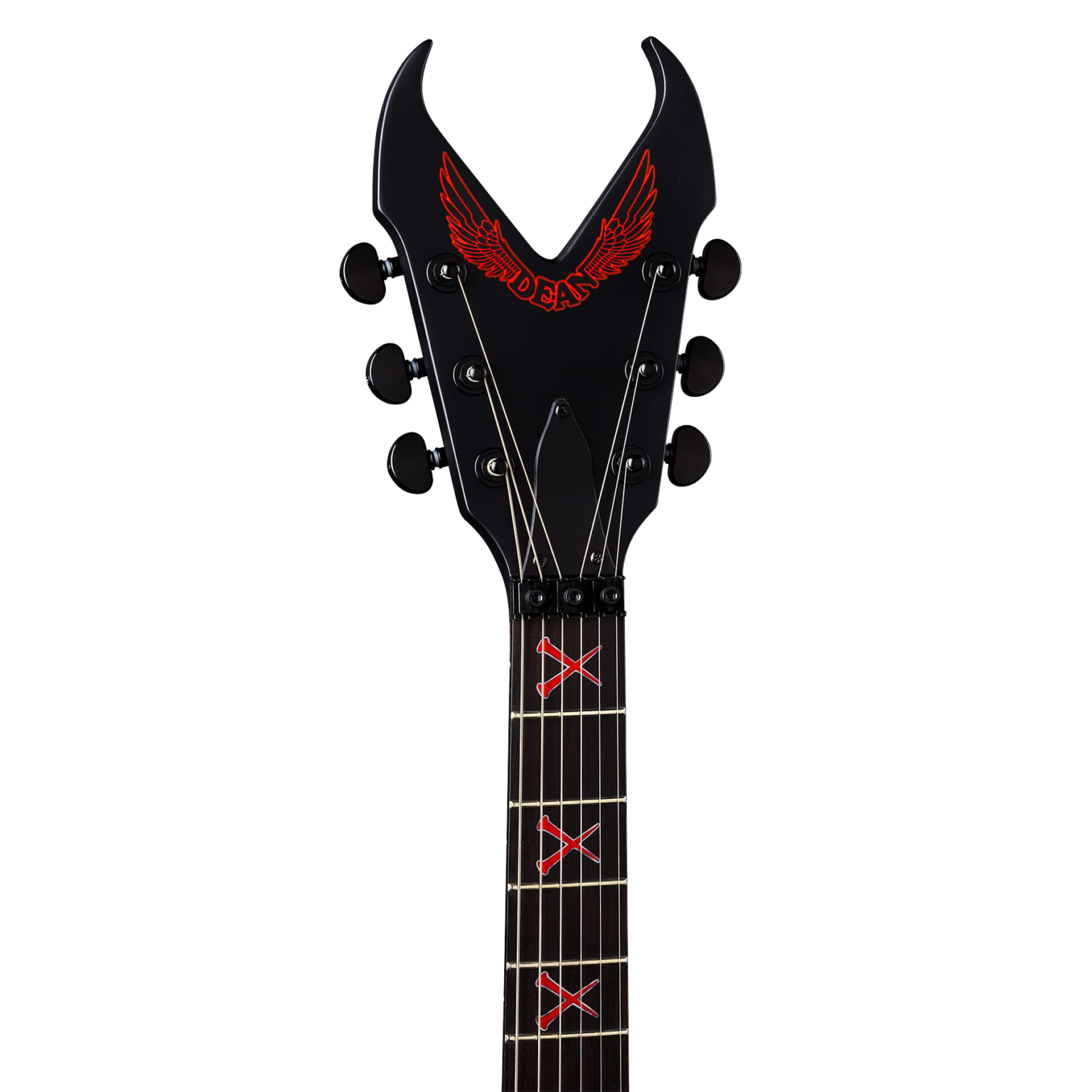 Dean Kerry King V Signature Guitar Black Satin W/Case - Anthonys Music