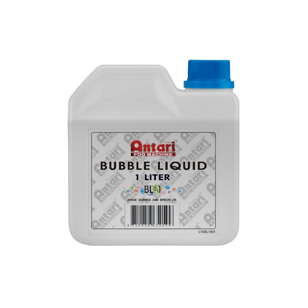 Antari BL1 Bubble Liquid (1 Litre) - Anthonys Music