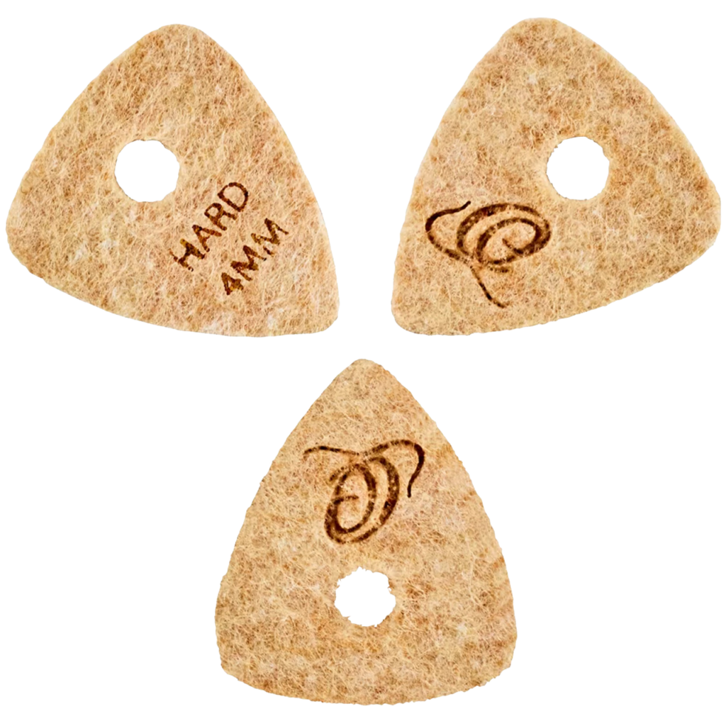 Ortega Felt Guitar Pick 3 Pack - Anthonys Music